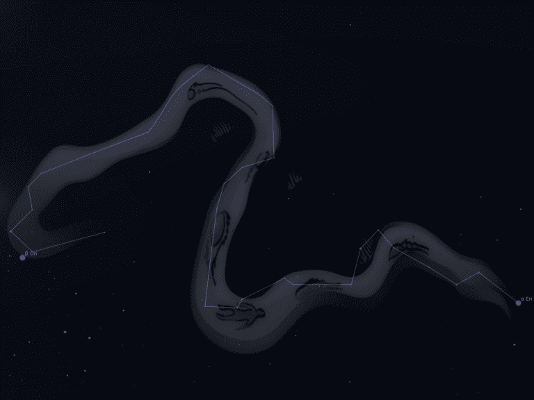 Sternbild Eridanus * Der Fluss am Fuße des Orion