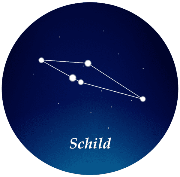 Sternbild Schild (Scutum) * deinstern24.de